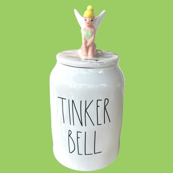 Rae Dunn | Kitchen | Rae Dunn Disney Tinker Bell Canister Cookie Jar ...